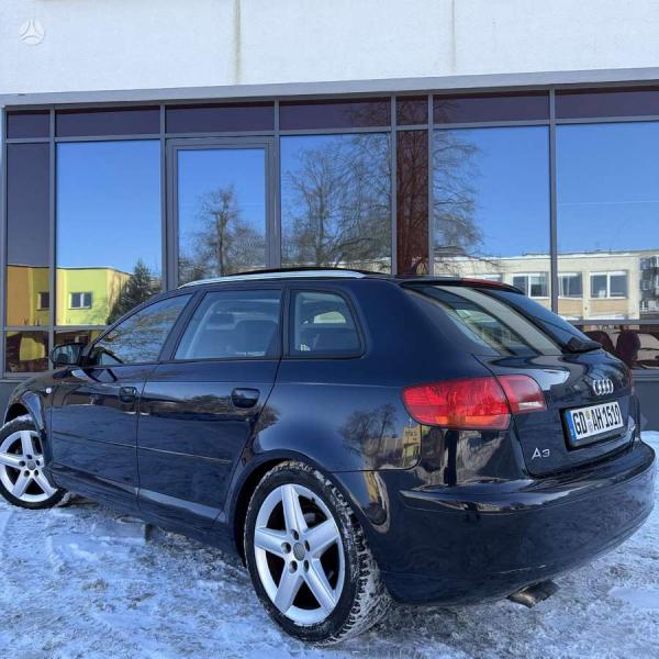 Blue Audi A3 2006 in Kaisiadorys, with an engine capacity of 1.97 L and mileage of 349 thousand km for 3250 €, photo 11 on AUTOMOTO.COM.LV