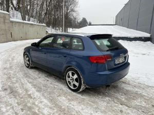 Blue Audi A3 2006 in Vilnius, with an engine capacity of 1.97 L and mileage of 362 thousand km for 1950 €, photo 4 on AUTOMOTO.COM.LV