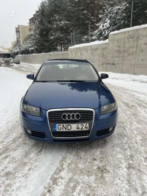 Blue Audi A3 2006 in Vilnius, with an engine capacity of 1.97 L and mileage of 362 thousand km for 1950 €, photo 7 on AUTOMOTO.COM.LV