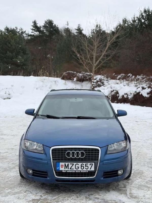 Zils Audi A3 2006 Viļņa, ar dzinēja tilpumu 1.90 L un nobraukumu 289 tūkst. km par 2000 €, foto 3 vietnē AUTOMOTO.COM.LV