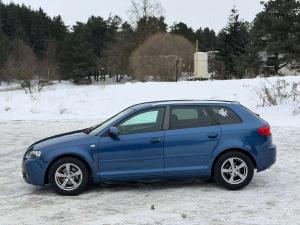 Blue Audi A3 2006 in Vilnius, with an engine capacity of 1.90 L and mileage of 289 thousand km for 2000 €, photo 11 on AUTOMOTO.COM.LV