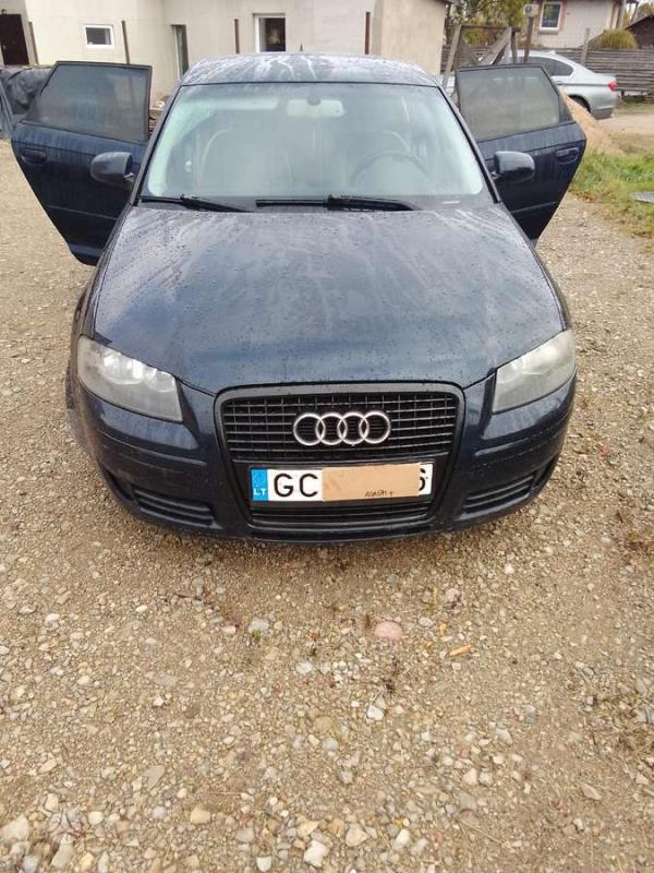 Zils Audi A3 2006 Šauļi, ar dzinēja tilpumu 1.90 L un nobraukumu 340 tūkst. km par 2550 €, foto 1 vietnē AUTOMOTO.COM.LV