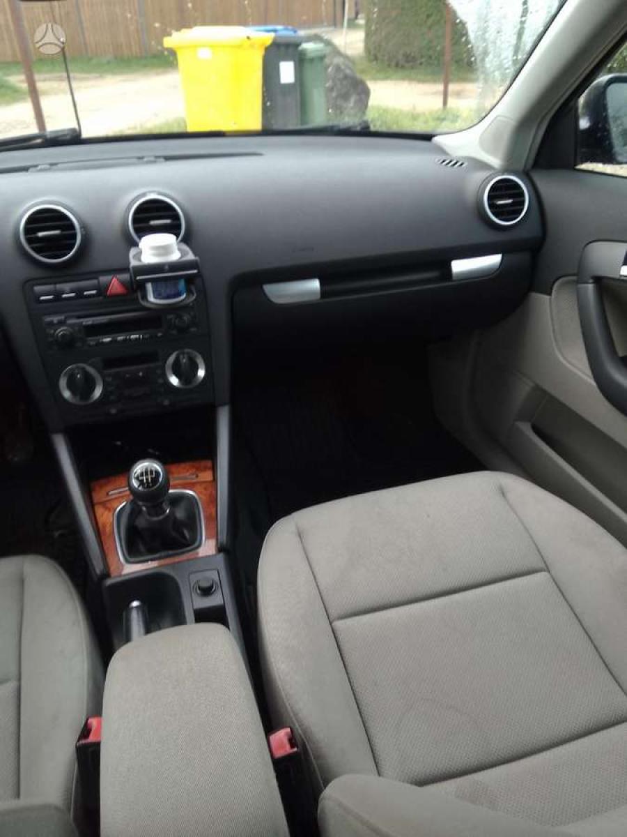 Zils Audi A3 2006 Šauļi, ar dzinēja tilpumu 1.90 L un nobraukumu 340 tūkst. km par 2550 €, foto 7 vietnē AUTOMOTO.COM.LV