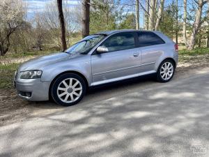 Blue Audi A3 2006 in Vilnius, with an engine capacity of 2.00 L and mileage of 287 thousand km for 2500 €, photo 6 on AUTOMOTO.COM.LV