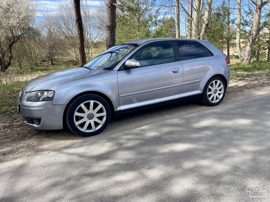 Blue Audi A3 2006 in Vilnius, with an engine capacity of 2.00 L and mileage of 287 thousand km for 2500 €, photo 6 on AUTOMOTO.COM.LV