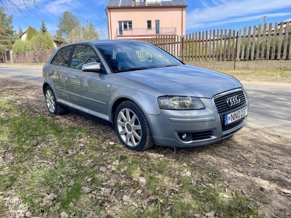 Blue Audi A3 2006 in Vilnius, with an engine capacity of 2.00 L and mileage of 287 thousand km for 2500 €, photo 5 on AUTOMOTO.COM.LV
