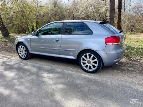 Blue Audi A3 2006 in Vilnius, with an engine capacity of 2.00 L and mileage of 287 thousand km for 2500 €, photo 6 on AUTOMOTO.COM.LV