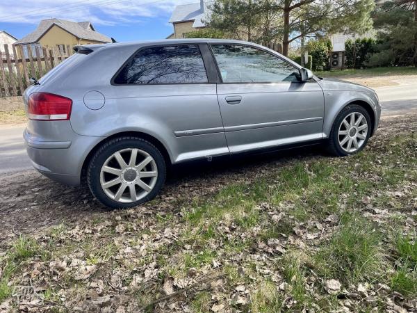 Blue Audi A3 2006 in Vilnius, with an engine capacity of 2.00 L and mileage of 287 thousand km for 2500 €, photo 7 on AUTOMOTO.COM.LV