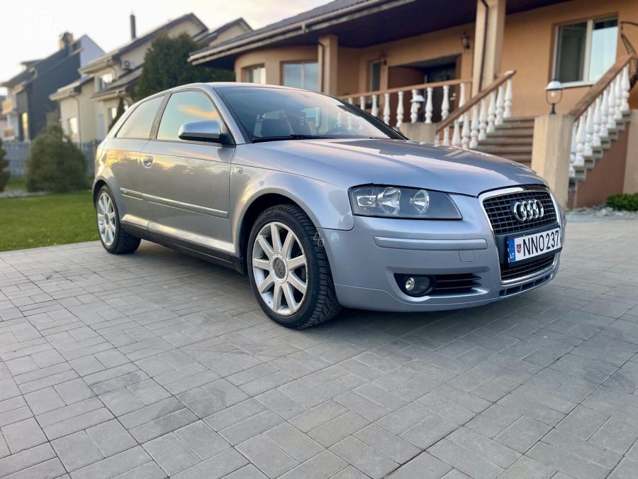 Blue Audi A3 2006 in Vilnius, with an engine capacity of 2.00 L and mileage of 287 thousand km for 2500 €, photo 3 on AUTOMOTO.COM.LV