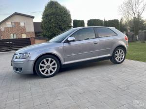 Blue Audi A3 2006 in Vilnius, with an engine capacity of 2.00 L and mileage of 287 thousand km for 2500 €, photo 8 on AUTOMOTO.COM.LV