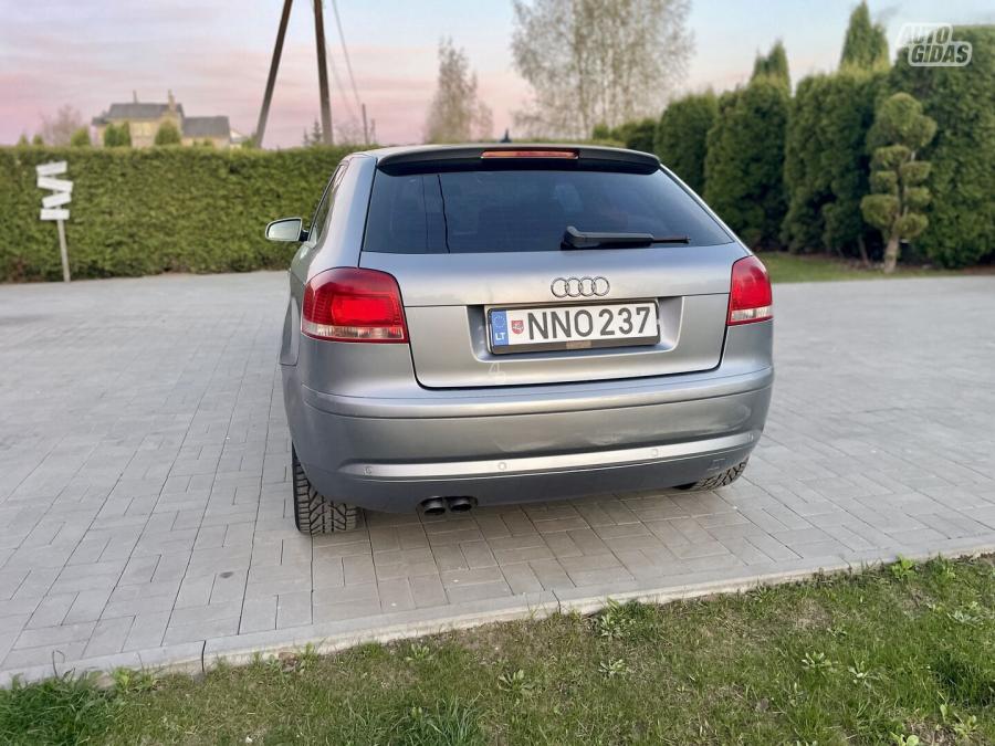 Blue Audi A3 2006 in Vilnius, with an engine capacity of 2.00 L and mileage of 287 thousand km for 2500 €, photo 10 on AUTOMOTO.COM.LV