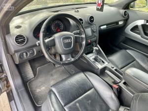 Blue Audi A3 2006 in Vilnius, with an engine capacity of 2.00 L and mileage of 287 thousand km for 2500 €, photo 13 on AUTOMOTO.COM.LV