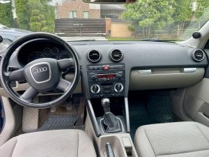 Blue Audi A3 2006 in Vilnius, with an engine capacity of 1.90 L and mileage of 392 thousand km for 2500 €, photo 15 on AUTOMOTO.COM.LV