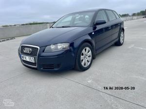 Blue Audi A3 2006 in Vilnius, with an engine capacity of 1.90 L and mileage of 392 thousand km for 2300 €, photo  on AUTOMOTO.COM.LV