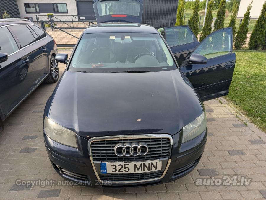 Blue Audi A3 2006 in Tartu, with an engine capacity of 2.00 L and mileage of 340 thousand km for 1500 €, photo 3 on AUTOMOTO.COM.LV