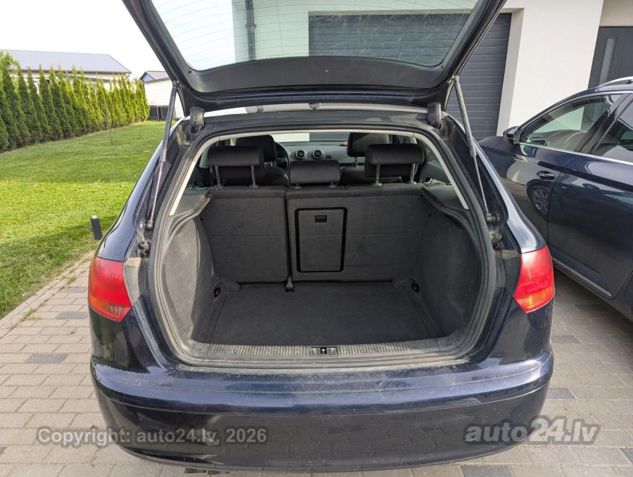 Blue Audi A3 2006 in Tartu, with an engine capacity of 2.00 L and mileage of 340 thousand km for 1500 €, photo 6 on AUTOMOTO.COM.LV