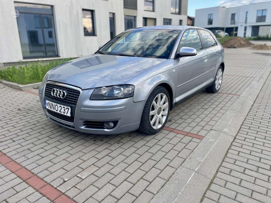 Zils Audi A3 2006 Viļņa, ar dzinēja tilpumu 2.00 L un nobraukumu 287 tūkst. km par 2150 €, foto 1 vietnē AUTOMOTO.COM.LV