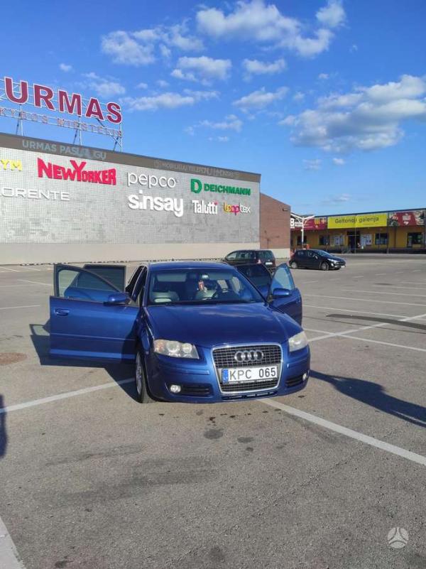 Zils Audi A3 2006 Kauņa, ar dzinēja tilpumu 1.98 L un nobraukumu 227 tūkst. km par 1950 €, foto 1 vietnē AUTOMOTO.COM.LV