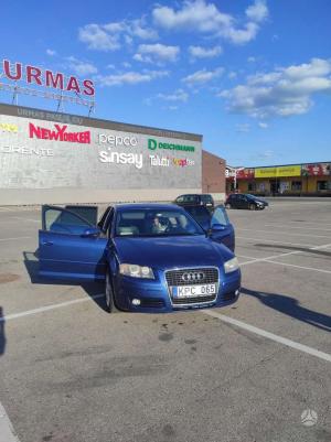 Blue Audi A3 2006 in Kaunas, with an engine capacity of 1.98 L and mileage of 227 thousand km for 1950 €, photo  on AUTOMOTO.COM.LV