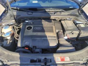 Blue Audi A3 2006 in Kaunas, with an engine capacity of 1.98 L and mileage of 227 thousand km for 1950 €, photo 3 on AUTOMOTO.COM.LV