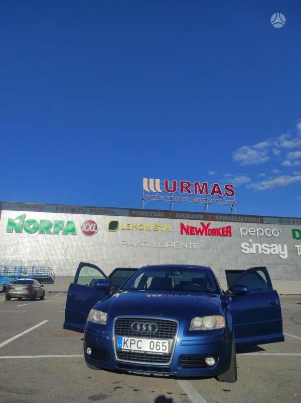 Zils Audi A3 2006 Kauņa, ar dzinēja tilpumu 1.98 L un nobraukumu 227 tūkst. km par 1950 €, foto 5 vietnē AUTOMOTO.COM.LV