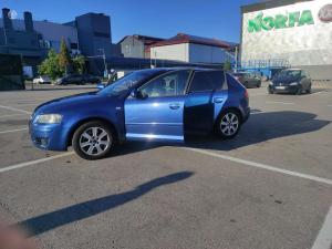 Blue Audi A3 2006 in Kaunas, with an engine capacity of 1.98 L and mileage of 227 thousand km for 1950 €, photo 7 on AUTOMOTO.COM.LV