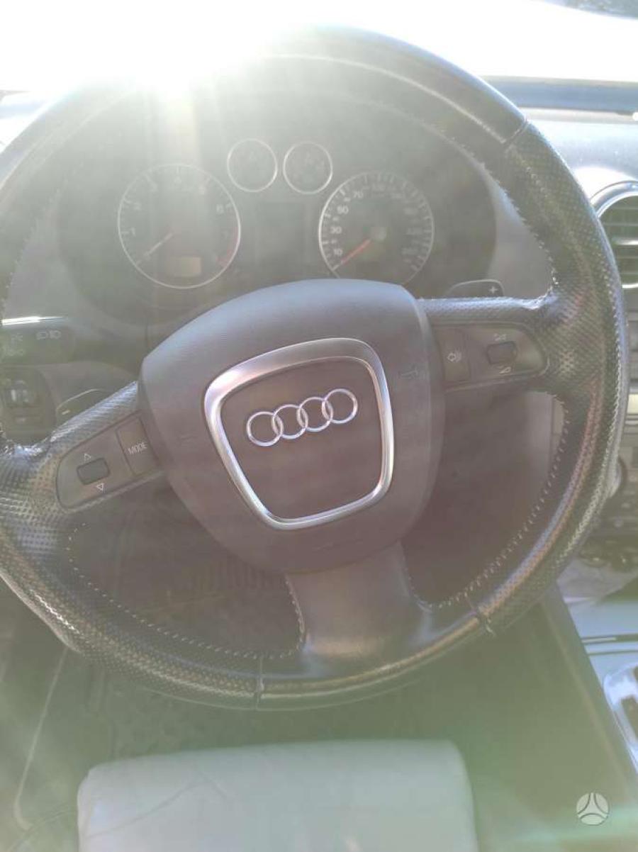 Blue Audi A3 2006 in Kaunas, with an engine capacity of 1.98 L and mileage of 227 thousand km for 1950 €, photo 11 on AUTOMOTO.COM.LV