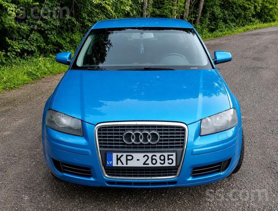 Zils Audi A3 2006 Valmiera, ar dzinēja tilpumu 1.90 L un nobraukumu 334 tūkst. km par 2350 €, foto 3 vietnē AUTOMOTO.COM.LV