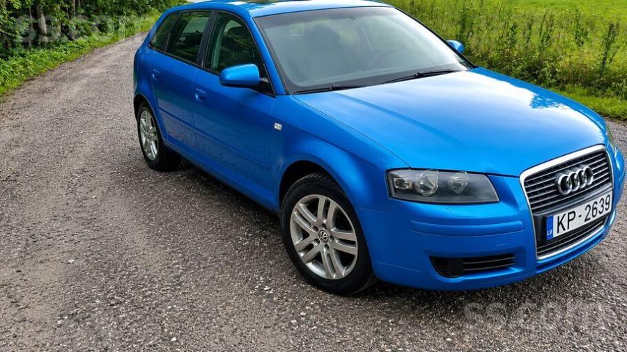 Zils Audi A3 2006 Valmiera, ar dzinēja tilpumu 1.90 L un nobraukumu 334 tūkst. km par 2350 €, foto 4 vietnē AUTOMOTO.COM.LV