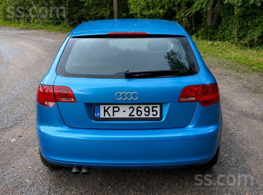 Zils Audi A3 2006 Valmiera, ar dzinēja tilpumu 1.90 L un nobraukumu 334 tūkst. km par 2350 €, foto 5 vietnē AUTOMOTO.COM.LV