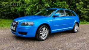 Zils Audi A3 2006 Valmiera, ar dzinēja tilpumu 1.90 L un nobraukumu 334 tūkst. km par 2350 €, foto 6 vietnē AUTOMOTO.COM.LV