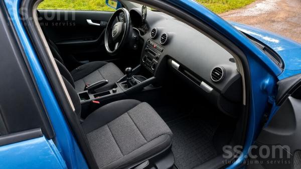Zils Audi A3 2006 Valmiera, ar dzinēja tilpumu 1.90 L un nobraukumu 334 tūkst. km par 2350 €, foto 6 vietnē AUTOMOTO.COM.LV