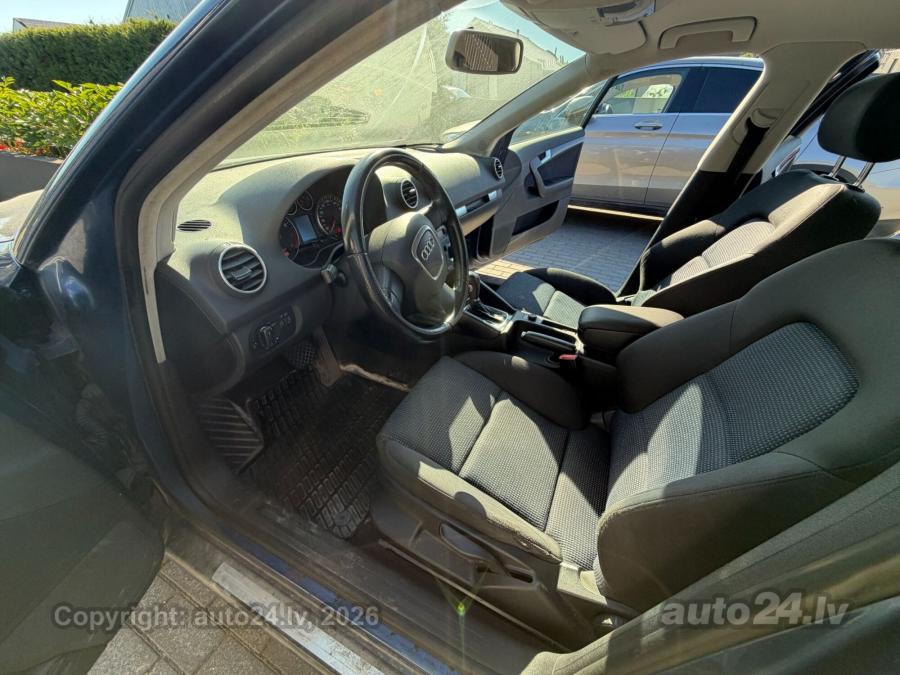 Blue Audi A3 2006 in Tallinn, with an engine capacity of 1.60 L and mileage of 178 thousand km for 1800 €, photo 13 on AUTOMOTO.COM.LV