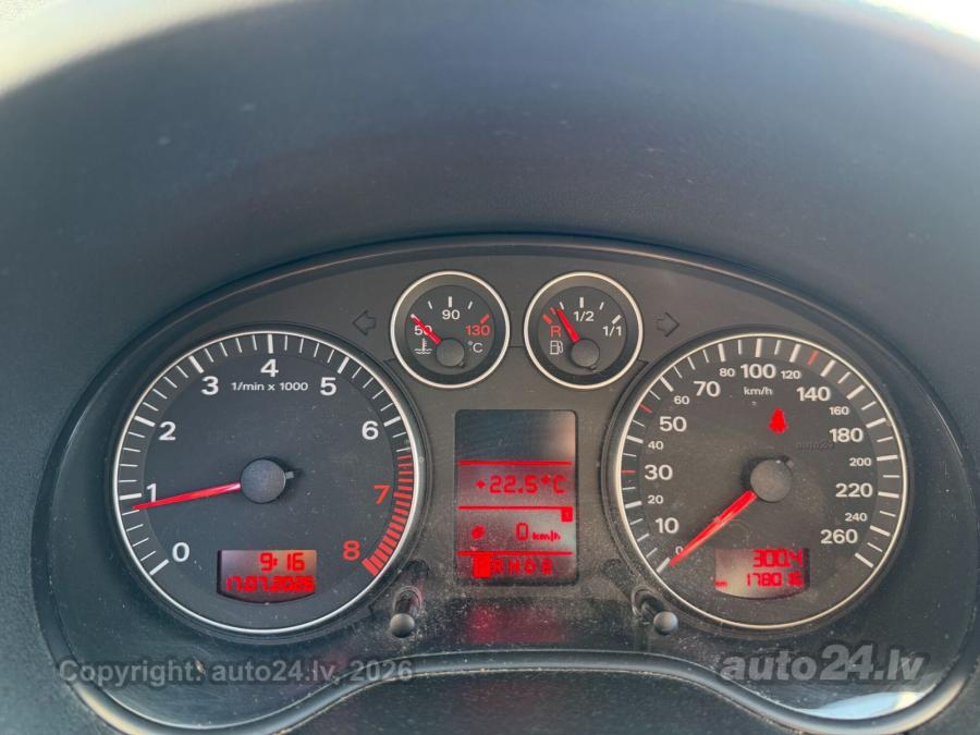 Blue Audi A3 2006 in Tallinn, with an engine capacity of 1.60 L and mileage of 178 thousand km for 1800 €, photo 19 on AUTOMOTO.COM.LV