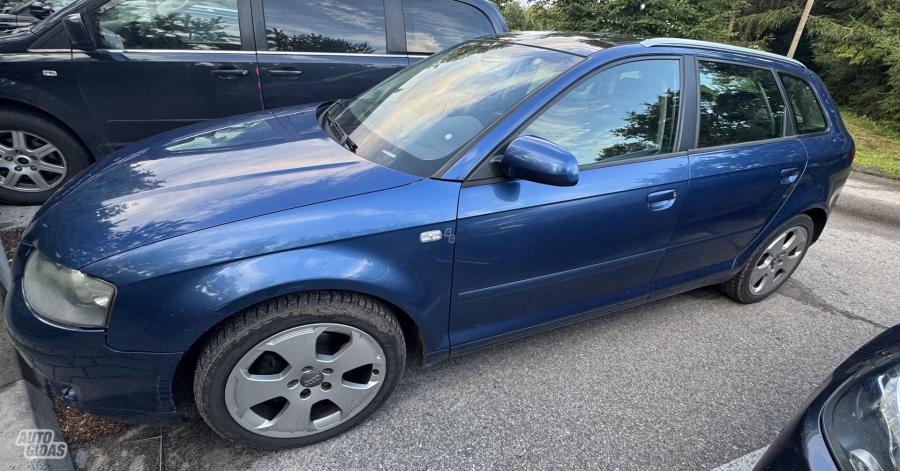 Zils Audi A3 2006 Marijampole, ar dzinēja tilpumu 2.00 L un nobraukumu 380 tūkst. km par 2500 €, foto 1 vietnē AUTOMOTO.COM.LV