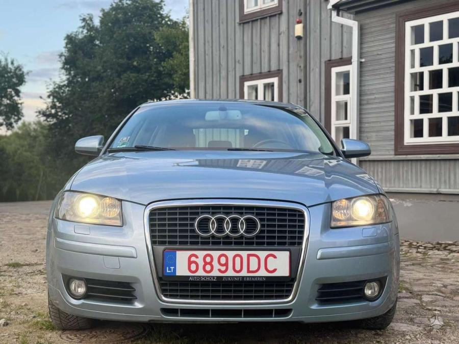 Blue Audi A3 2006 in Kaisiadorys, with an engine capacity of 1.97 L and mileage of 261 thousand km for 4000 €, photo 1 on AUTOMOTO.COM.LV