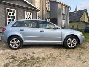 Blue Audi A3 2006 in Kaisiadorys, with an engine capacity of 1.97 L and mileage of 261 thousand km for 4000 €, photo 8 on AUTOMOTO.COM.LV