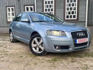 Blue Audi A3 2006 in Kaisiadorys, with an engine capacity of 1.97 L and mileage of 261 thousand km for 4000 €, photo 9 on AUTOMOTO.COM.LV