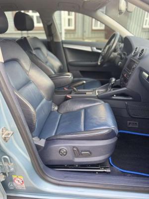 Blue Audi A3 2006 in Kaisiadorys, with an engine capacity of 1.97 L and mileage of 261 thousand km for 4000 €, photo 13 on AUTOMOTO.COM.LV