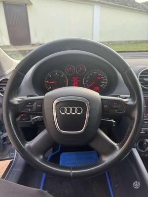 Blue Audi A3 2006 in Kaisiadorys, with an engine capacity of 1.97 L and mileage of 261 thousand km for 4000 €, photo 16 on AUTOMOTO.COM.LV