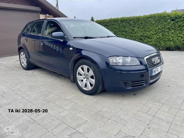 Blue Audi A3 2006 in Vilnius, with an engine capacity of 1.90 L and mileage of 393 thousand km for 2200 €, photo 2 on AUTOMOTO.COM.LV