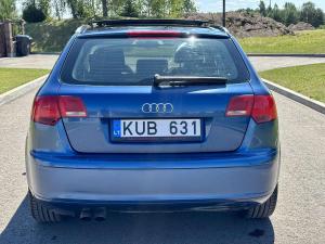 Blue Audi A3 2006 in Vilnius, with an engine capacity of 2.00 L and mileage of 380 thousand km for 2600 €, photo 5 on AUTOMOTO.COM.LV