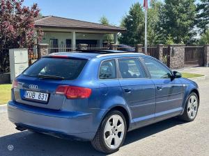 Blue Audi A3 2006 in Vilnius, with an engine capacity of 2.00 L and mileage of 380 thousand km for 2600 €, photo 6 on AUTOMOTO.COM.LV