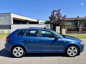 Blue Audi A3 2006 in Vilnius, with an engine capacity of 2.00 L and mileage of 380 thousand km for 2600 €, photo 7 on AUTOMOTO.COM.LV