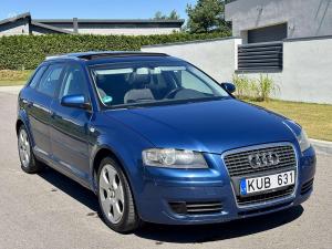 Blue Audi A3 2006 in Vilnius, with an engine capacity of 2.00 L and mileage of 380 thousand km for 2600 €, photo 8 on AUTOMOTO.COM.LV