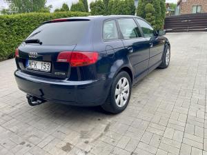 Blue Audi A3 2006 in Vilnius, with an engine capacity of 1.90 L and mileage of 393 thousand km for 2000 €, photo 5 on AUTOMOTO.COM.LV