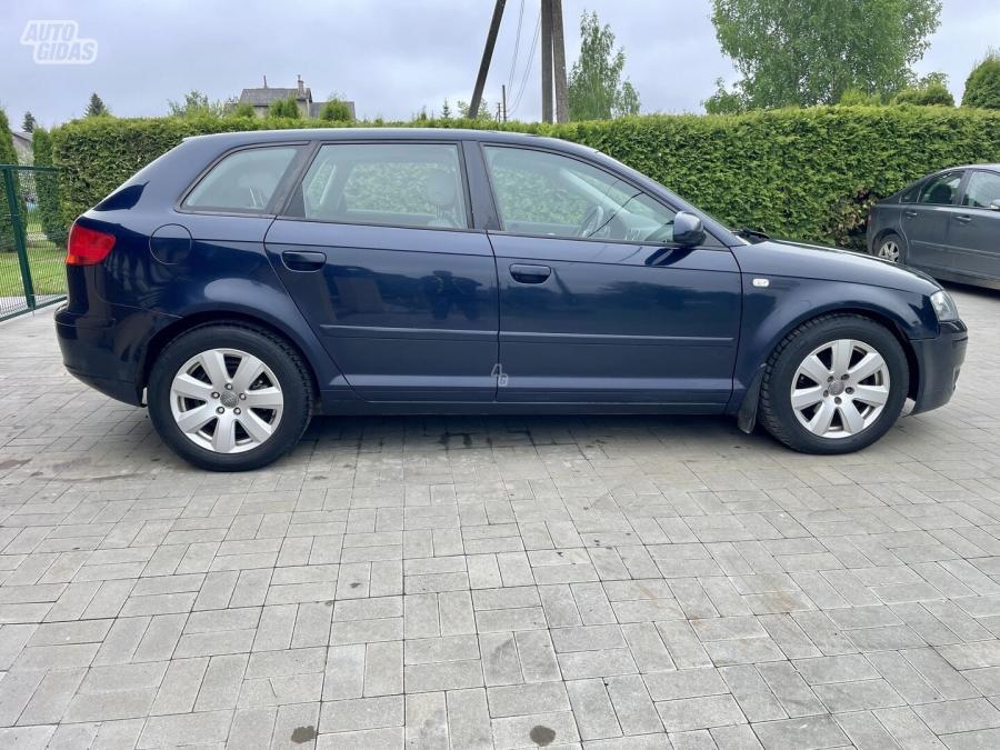 Blue Audi A3 2006 in Vilnius, with an engine capacity of 1.90 L and mileage of 393 thousand km for 2000 €, photo 8 on AUTOMOTO.COM.LV