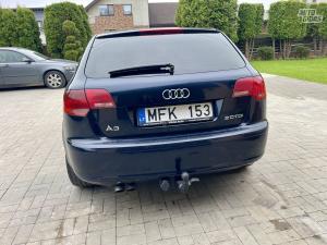 Blue Audi A3 2006 in Vilnius, with an engine capacity of 1.90 L and mileage of 393 thousand km for 2000 €, photo 11 on AUTOMOTO.COM.LV