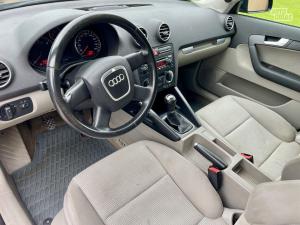 Blue Audi A3 2006 in Vilnius, with an engine capacity of 1.90 L and mileage of 393 thousand km for 2000 €, photo 13 on AUTOMOTO.COM.LV