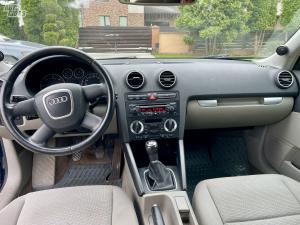 Blue Audi A3 2006 in Vilnius, with an engine capacity of 1.90 L and mileage of 393 thousand km for 2000 €, photo 15 on AUTOMOTO.COM.LV